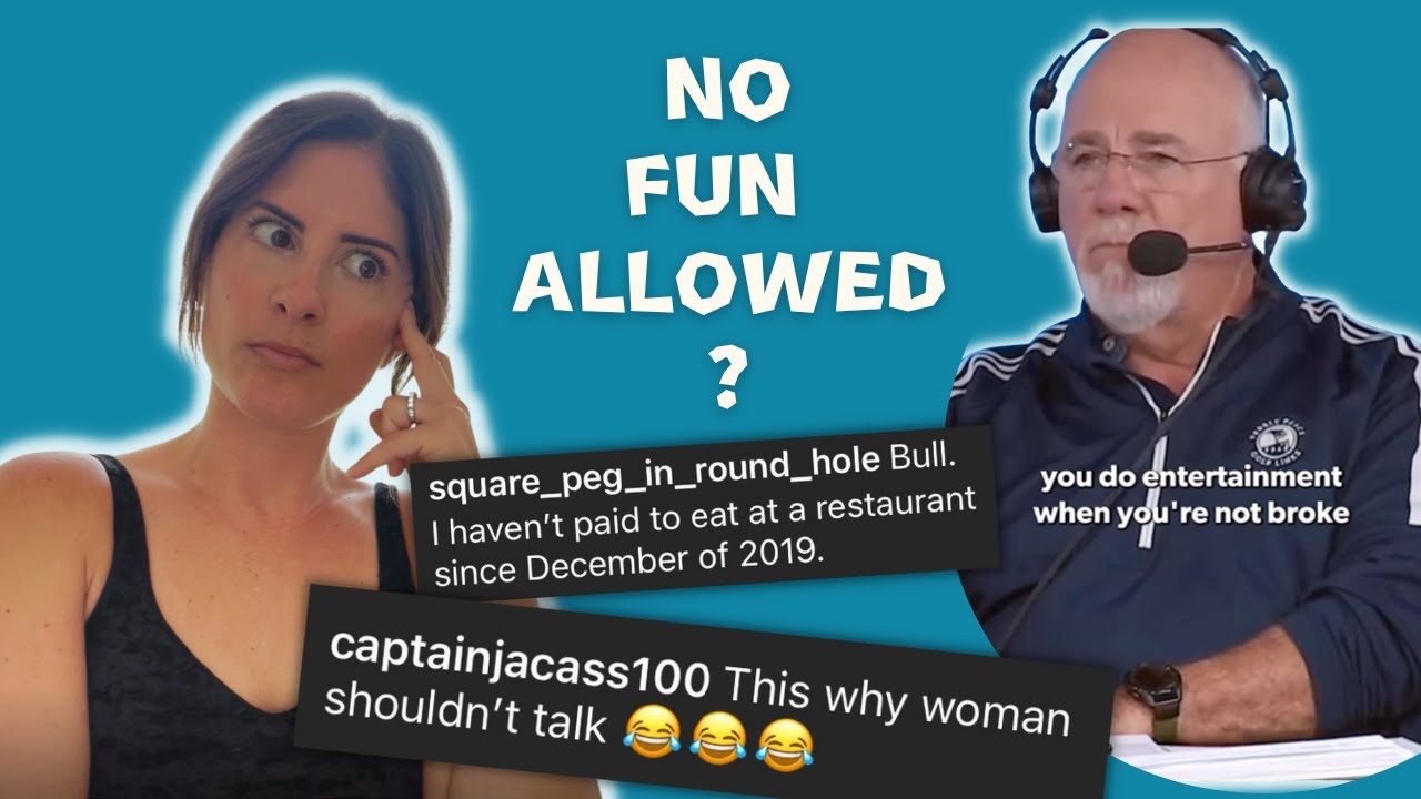 Dave Ramsey Fans Roast Me (Should You Eat At Restaurants While In Debt ...